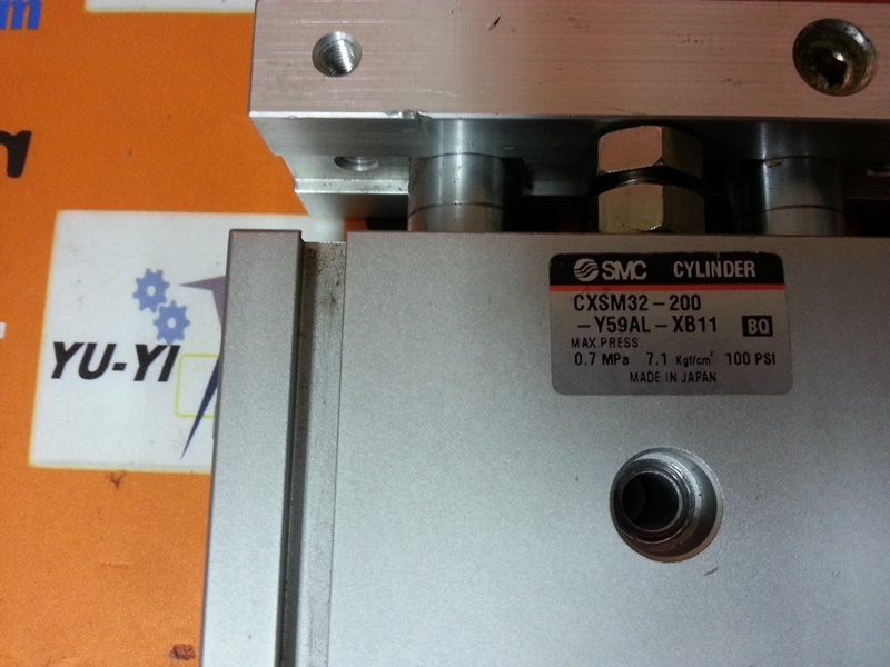 SMC CXSM32-200-Y59AL-XB11 Pneumatics Actuator - 裕益科技自動化設備可程式編碼器PLC分散式控制系統DCS